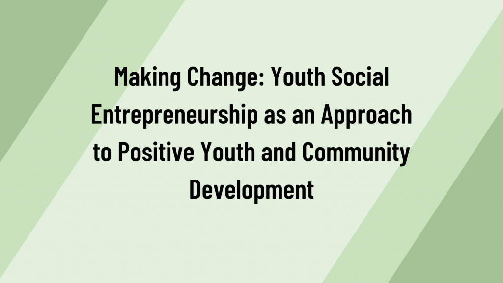 Social Entrepreneurship Incubation Program – Social Enterprise ...